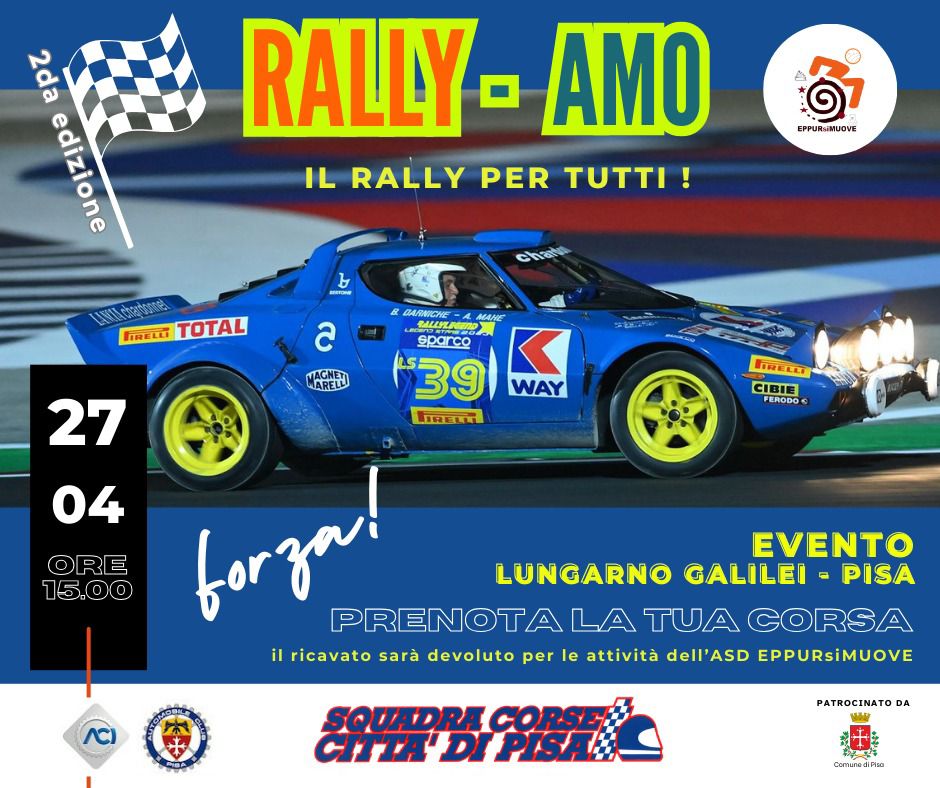Rally-Amo 2025 | Comune di Pisa - Turismo